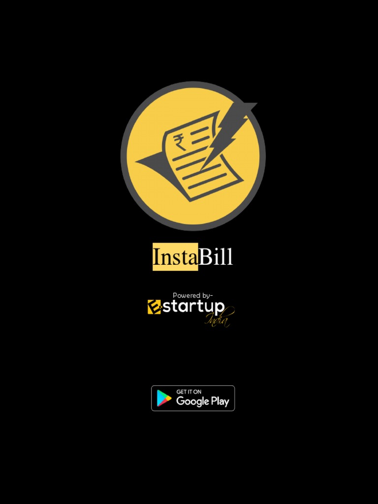 Instabill Complete Gst App For Smart Invoicing Pdf Value Added Tax
