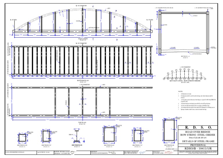 60 M.bow String Girder 10411 1 R | PDF | Metal Fabrication | Economic ...