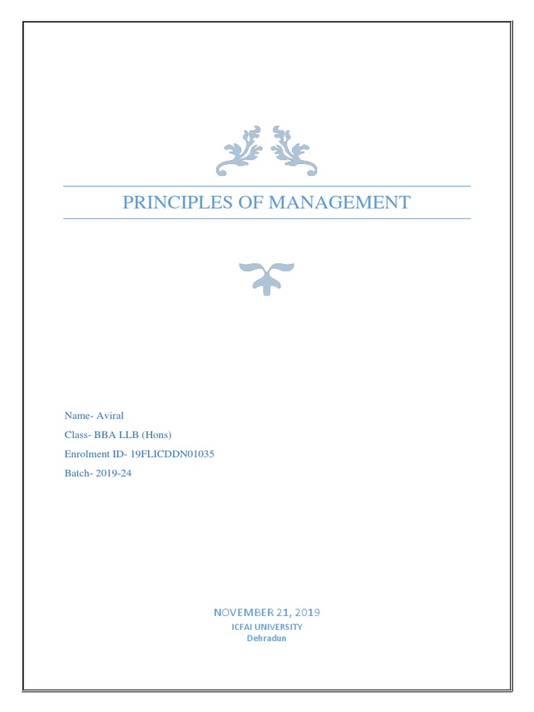 Principles of Management | PDF | Xiaomi | Business