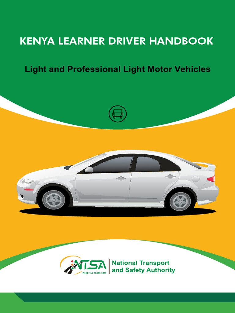 Ntsa Private Light Vehicles Learner's Handbook 2017 | PDF | Traffic ...