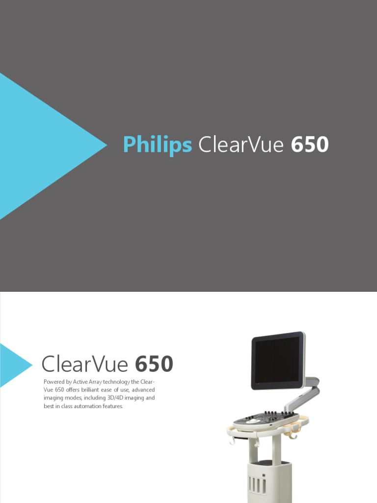 Manual Philips | PDF | Medical Ultrasound | Medical Imaging