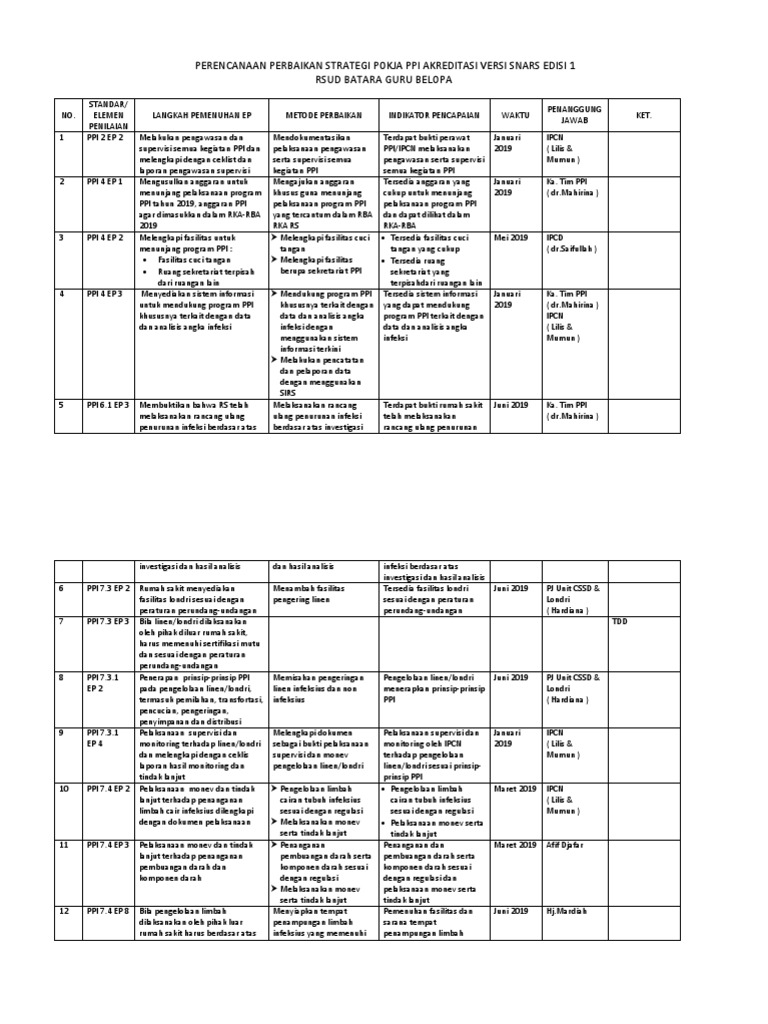 Strategi PPI RSUD Batara Guru | PDF | Pengembangan Diri | Sains & Matematika