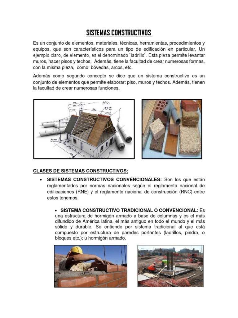 Sistemas Constructivos | PDF | Aislamiento térmico | Hormigón