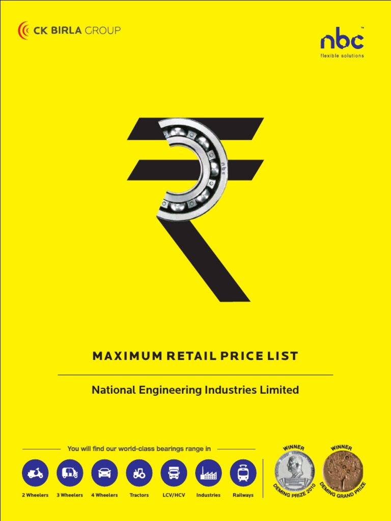 Price List | PDF | Bearing (Mechanical) | Motor Vehicle