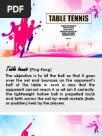 Detailed Lesson Plan in Physical Education | PDF | Table Tennis ...