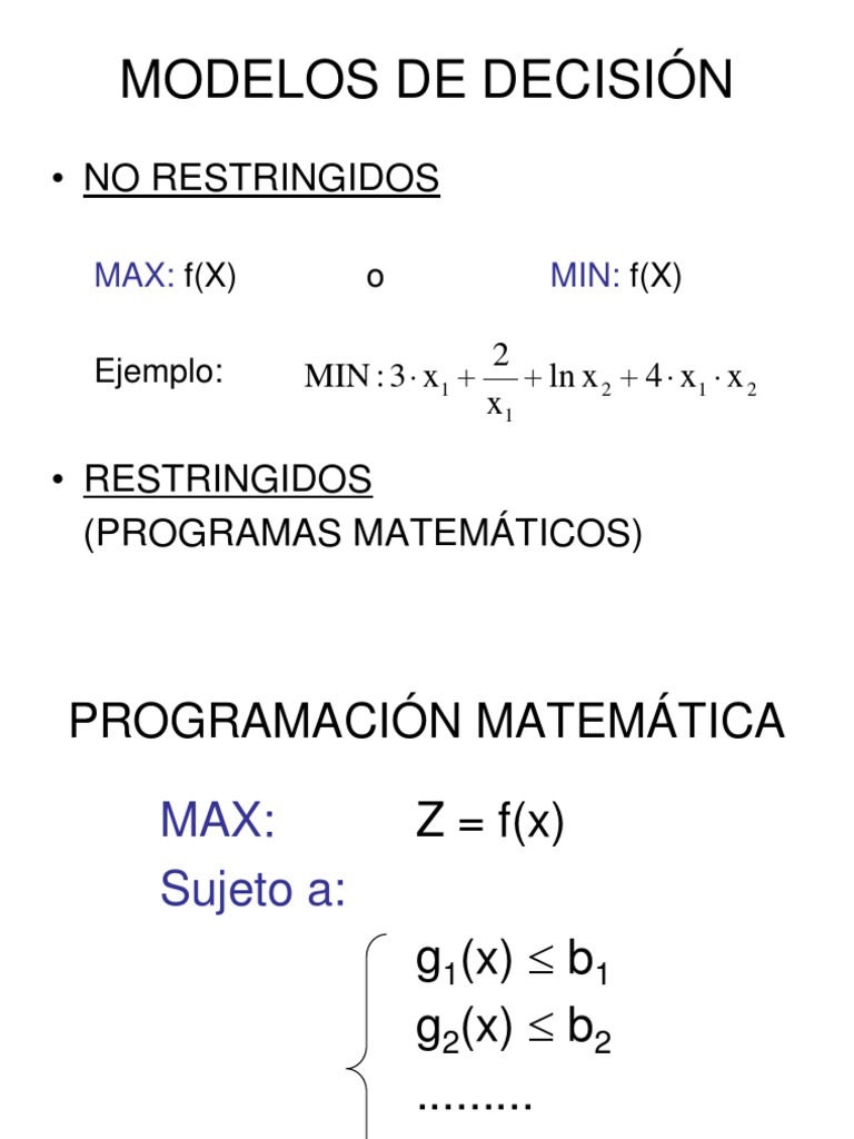 Programación Matemática | PDF | Análisis numérico | Ecuaciones