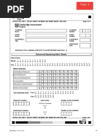ESOL - Entry 3 - Writing Candidate Paper - Practice Paper C 2 | PDF ...