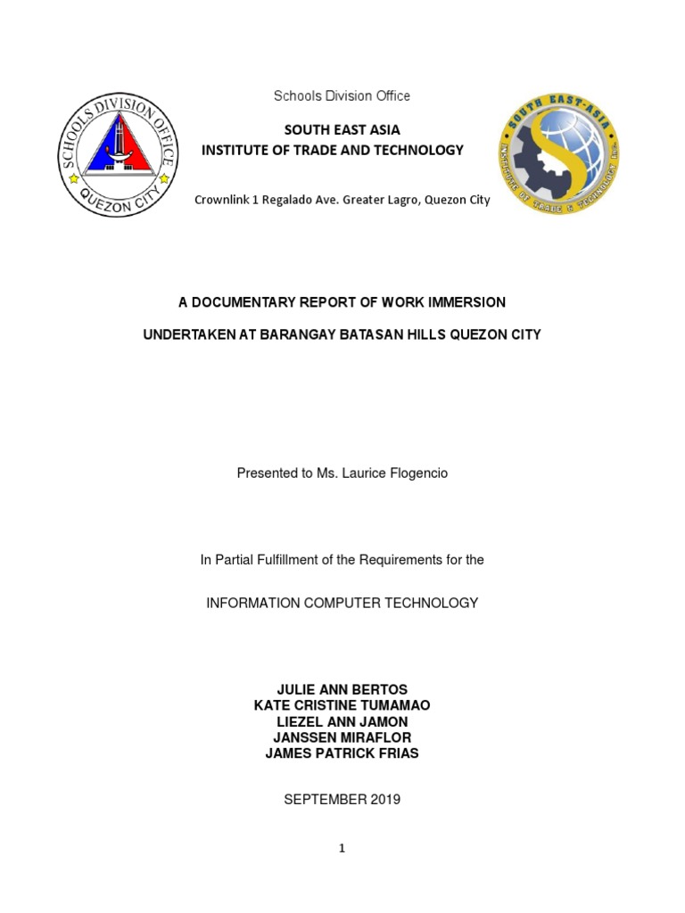 Ojt Documentation 1 | PDF