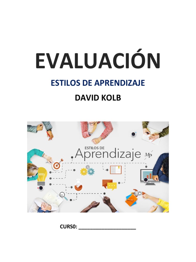 Evaluación Estilos de Aprendizaje | PDF