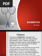 Badminton: A Comprehensive Project Guide | PDF | Racquet Sports ...
