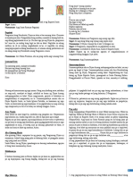 Tagalog Rosary Guide | PDF