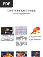 Table Tennis Handbook | PDF