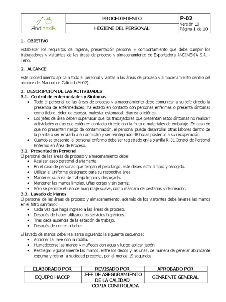 387407245-p-02 PERSONAL FGFGGGG | PDF | Análisis de Riesgo y Puntos ...