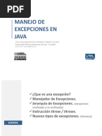Mapa Conceptual Exepciones | PDF | Programa de computadora | Programación