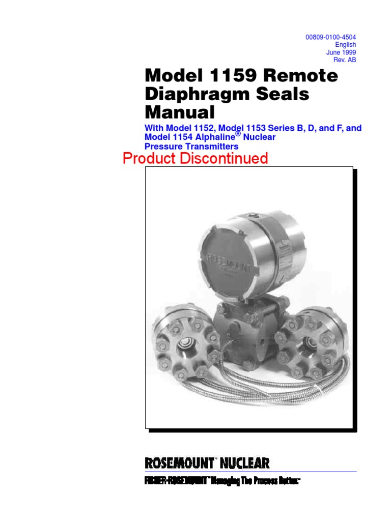 Rosemount | PDF | Pressure Measurement | Pipe (Fluid Conveyance)