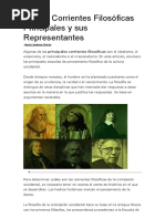 La Escuela Eleática | PDF | Filosofía griega antigua | Movimientos ...
