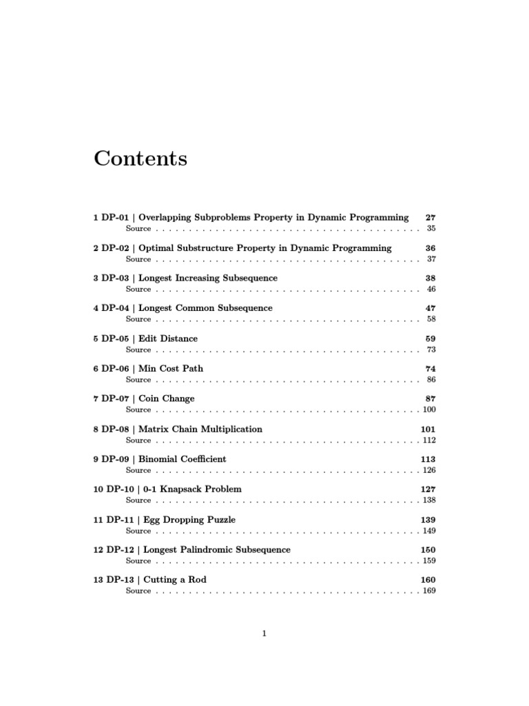 Dynamic Programming | PDF | Theoretical Computer Science | Algorithms