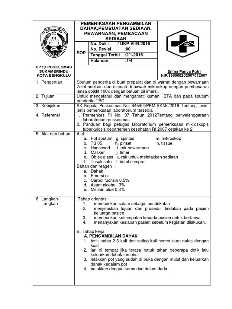 Jenis Pelayanan Laboratorium | PDF