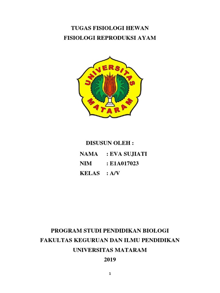 Fisiologi Reproduksi Ayam | PDF