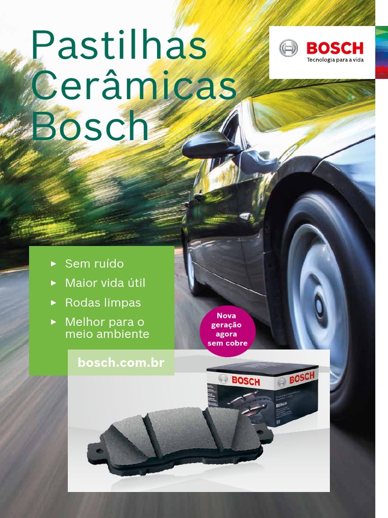 Bosch Catalogo Pastilhas de Freios Ceramica 2018 - 2019 | PDF | Freio ...