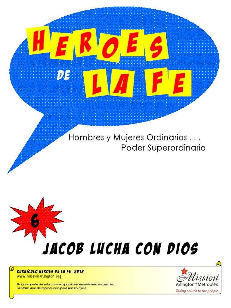 6 Jacob Lucha Con Dios | PDF | Jacob | Isaac