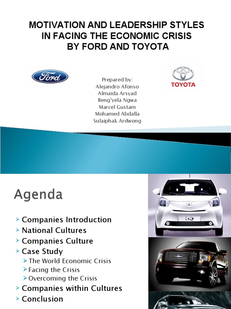 Ford Toyota (Finaleeee Presentation) | PDF | Economies