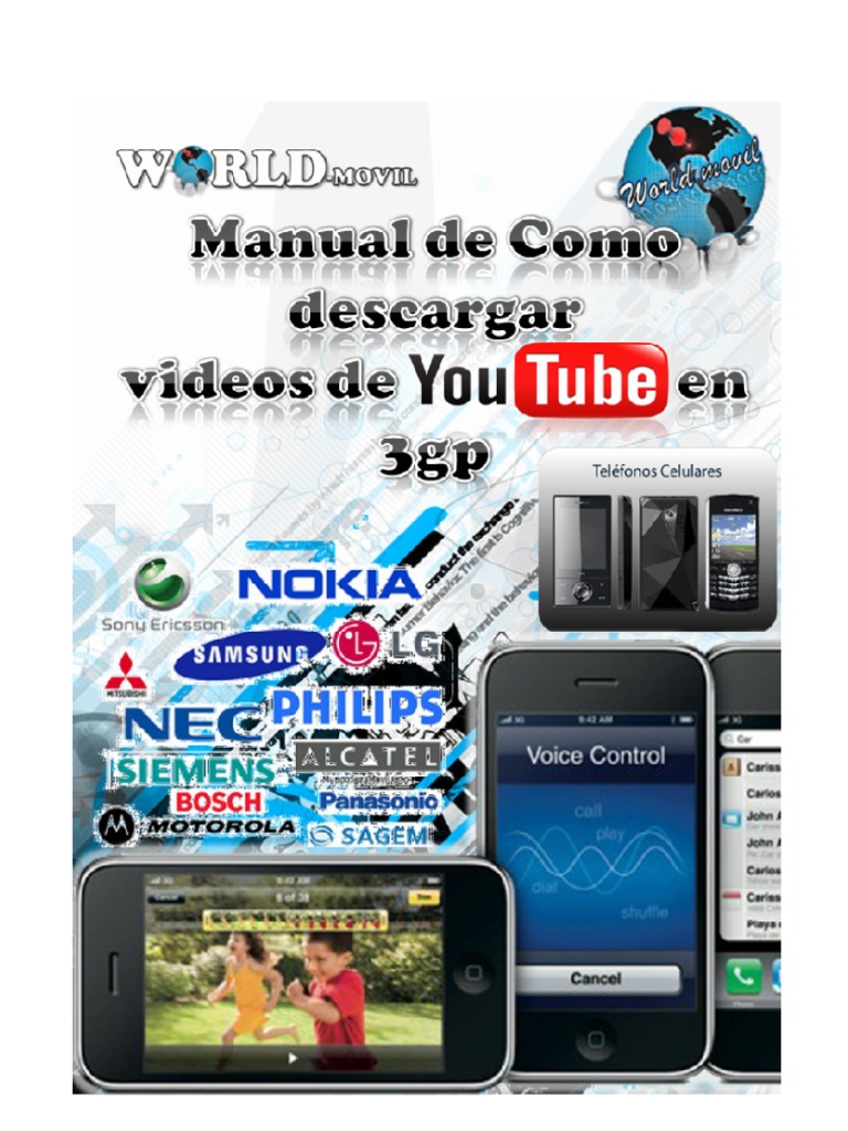 Manual: Descarga Vídeos Desde Youtube en Formato 3GP (Móviles) | PDF ...