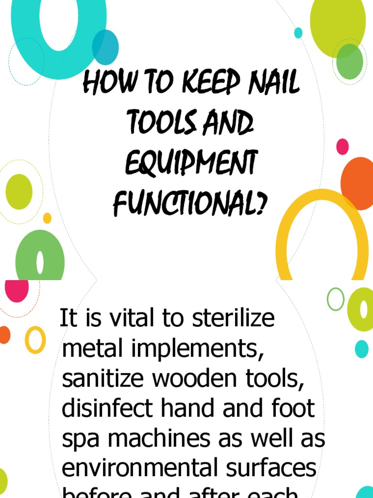 Nail Tool Care for Professionals | PDF