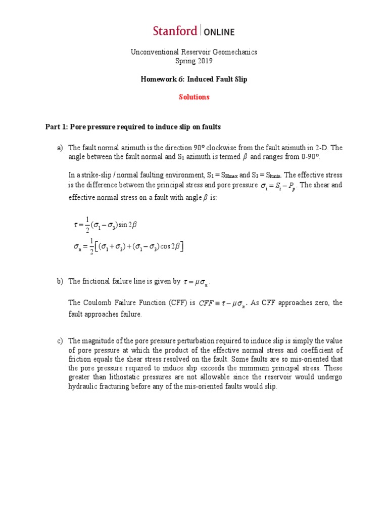 GP208 HW6 Solutions PDF | PDF | Materials | Mechanics