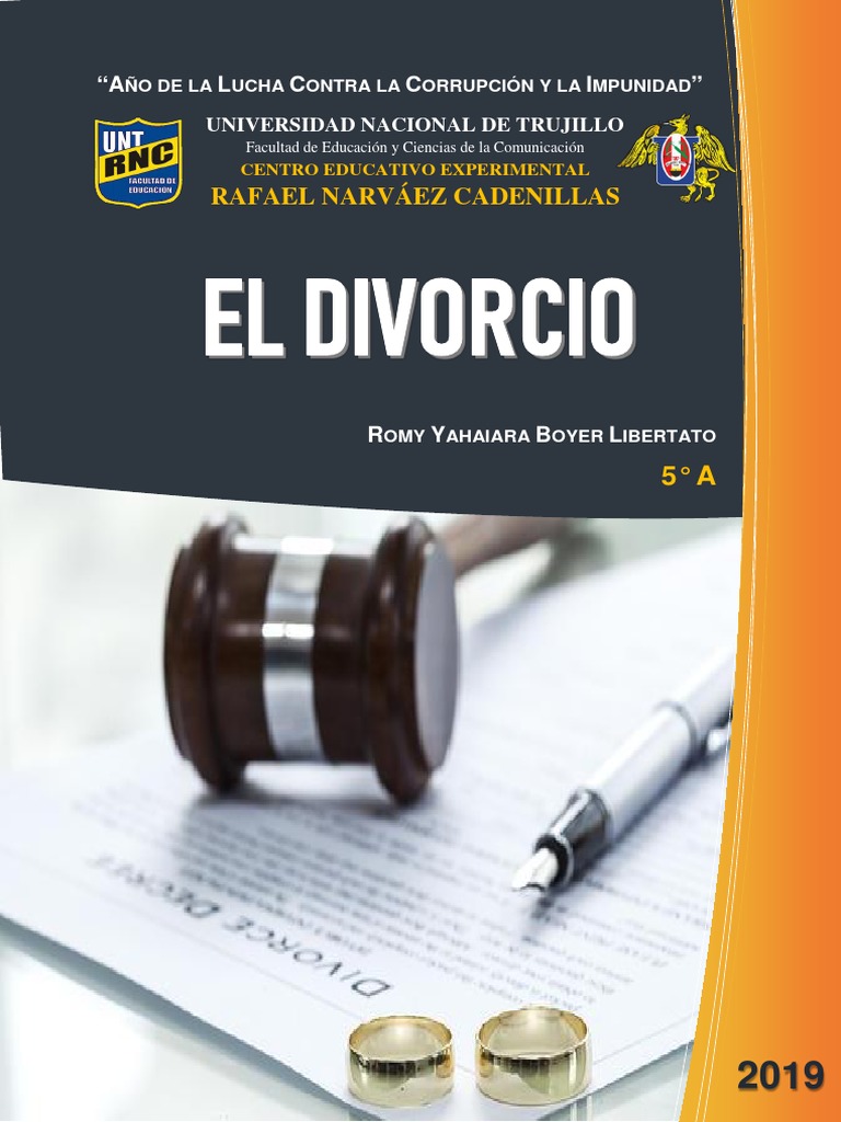 Aspectos del Divorcio en Perú | PDF | Divorcio | Matrimonio