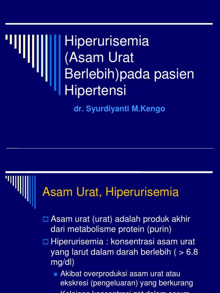 Hiperurisemia-Asam Urat | PDF | Memasak, Makanan, & Anggur | Kesehatan ...