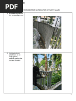 Method Statement Water Ponding Test at Wet Area | PDF | Technology ...