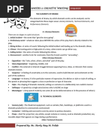 Elements of Drama | PDF | Plot (Narrative) | Monologue