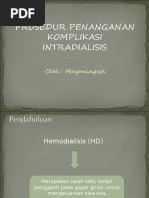 Teknik Perawatan CDL Pada Pasien HD - Ns. Didin. Rasidin, S.Kep | PDF