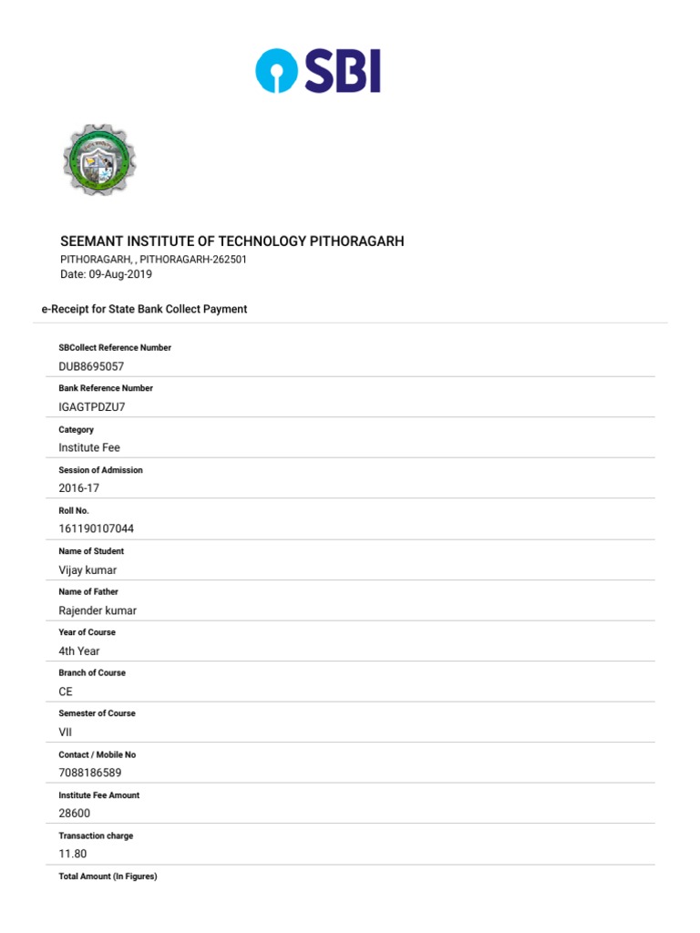 Https WWW - Onlinesbi.com Sbicollect Paymenthistory Paymenthistoryredirecturl - HTM | PDF