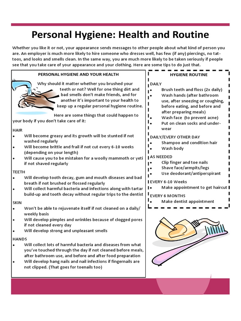 12 Personal-Hygiene PDF | PDF | Hygiene | Clothing