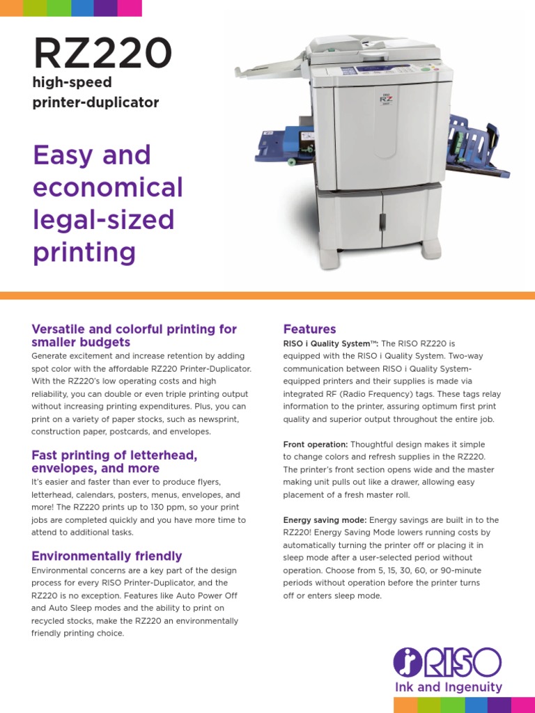 rz220 PDF | PDF | Printer (Computing) | Microsoft Windows