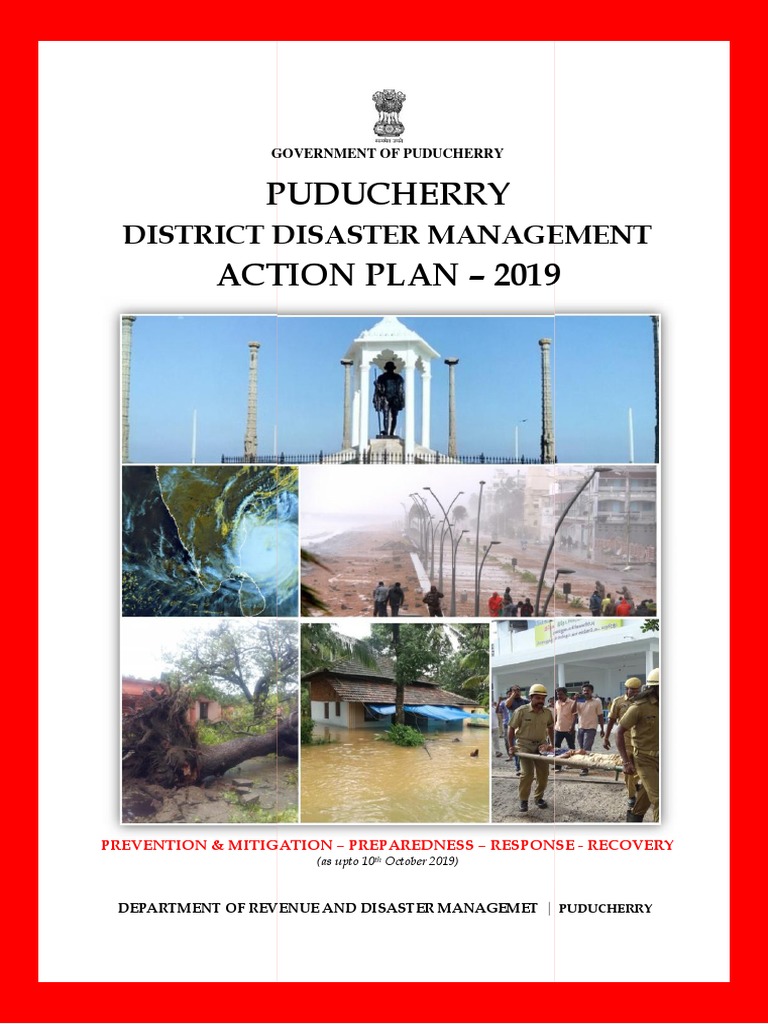 DM Action Plan 2019 - Final | PDF | Emergency Management | Rain