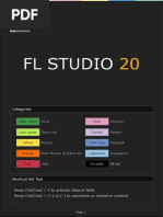 FL Studio 21 Shortcuts | PDF
