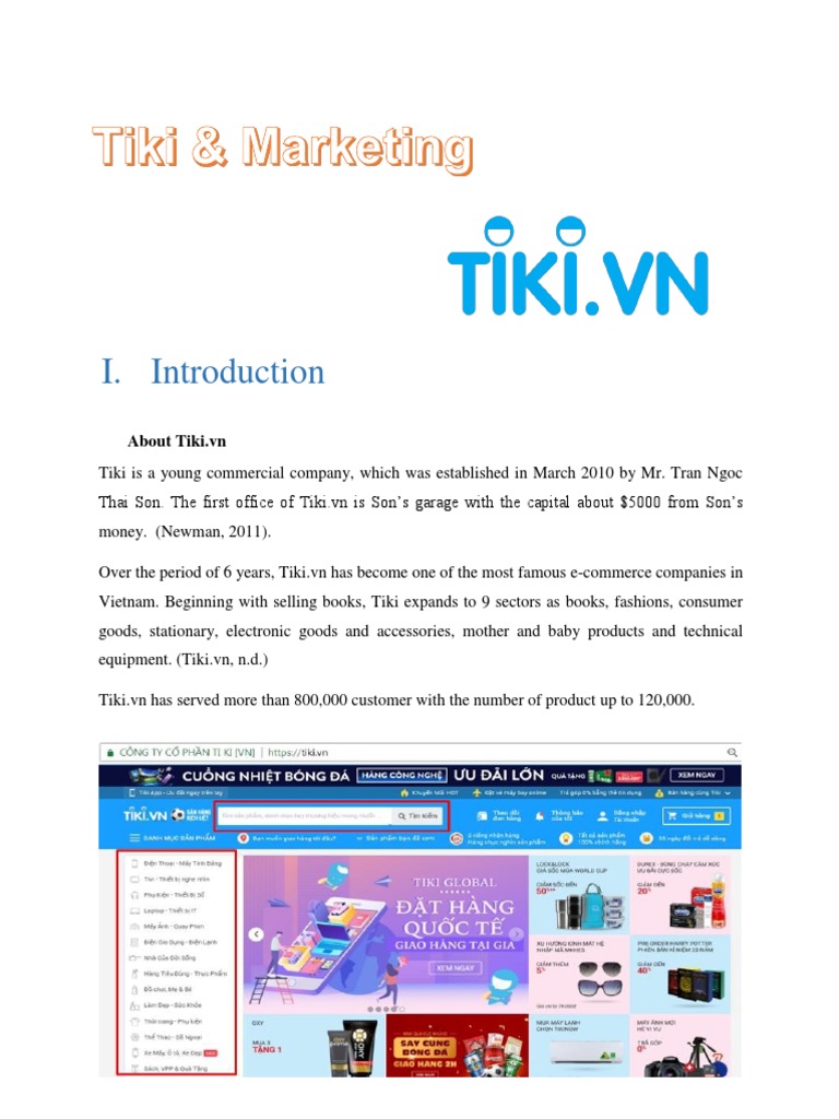 Tiki | Download Free PDF | E Commerce | Online Shopping