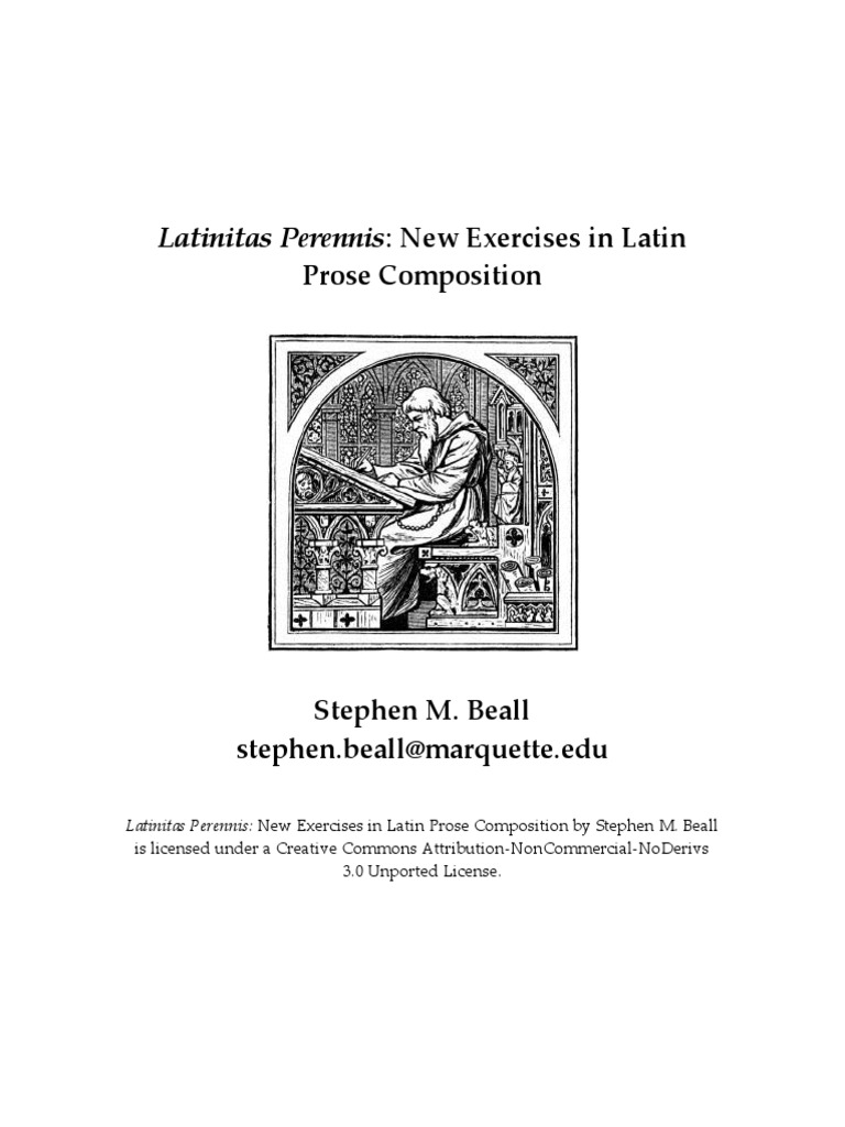 New Exercises in Latin Prose Composition | PDF | Latin | Grammatical Tense