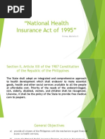RA 7875 - National Health Insurance Act of 1995 | PDF | Medicare ...