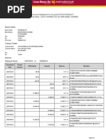 BOB Sample Statement | PDF