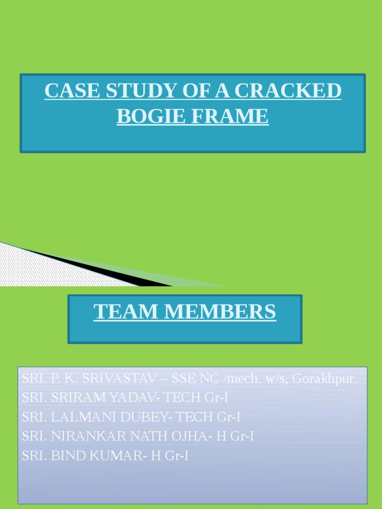 Cracked Bogie Frame | PDF | Corrosion | Welding