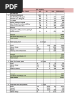 Tiling Work Rate Analysis | PDF | Flooring | Mortar (Masonry)
