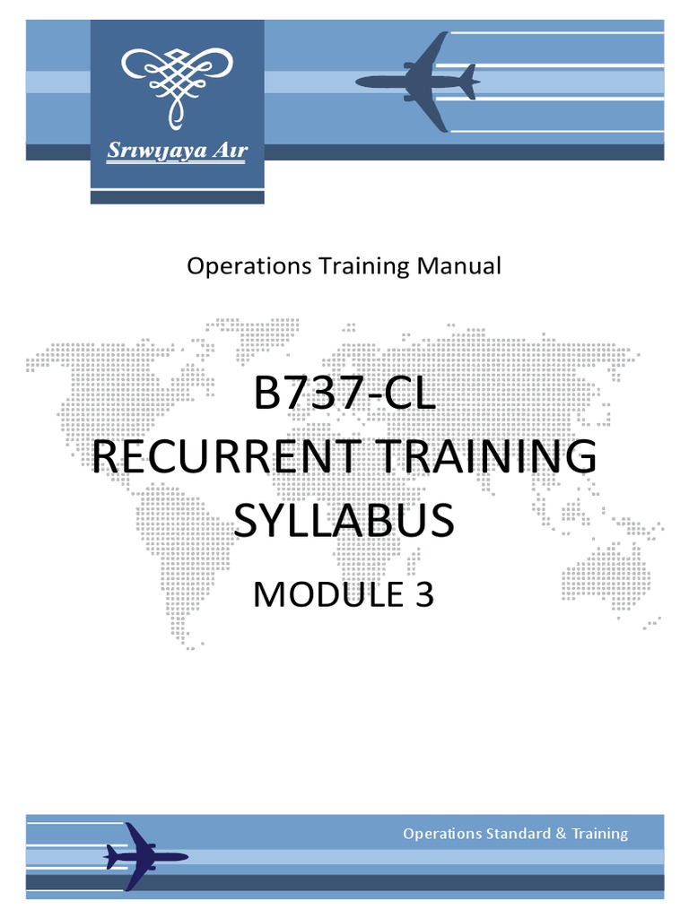 B737-CL Recurrent Training Guide | PDF | Flight Instructor | Simulation