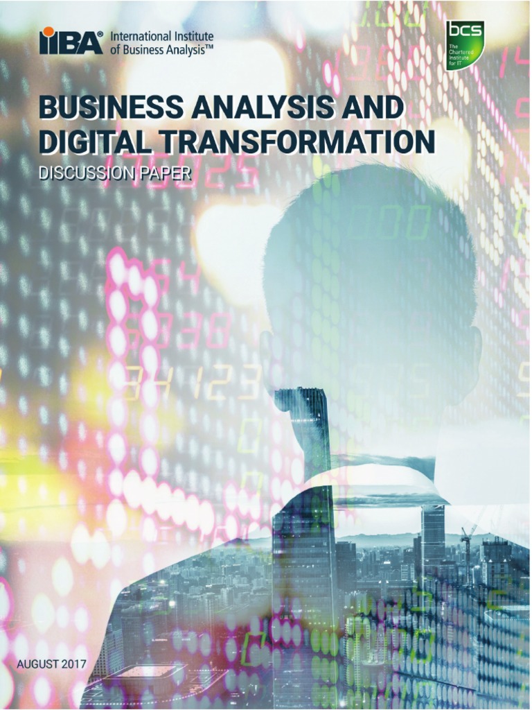 Business Analysis and Digital Transformation PDF | PDF | Analytics ...