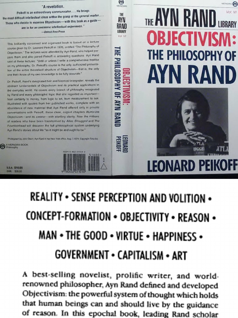 Objectivism The Philosophy of Ayn Rand | PDF