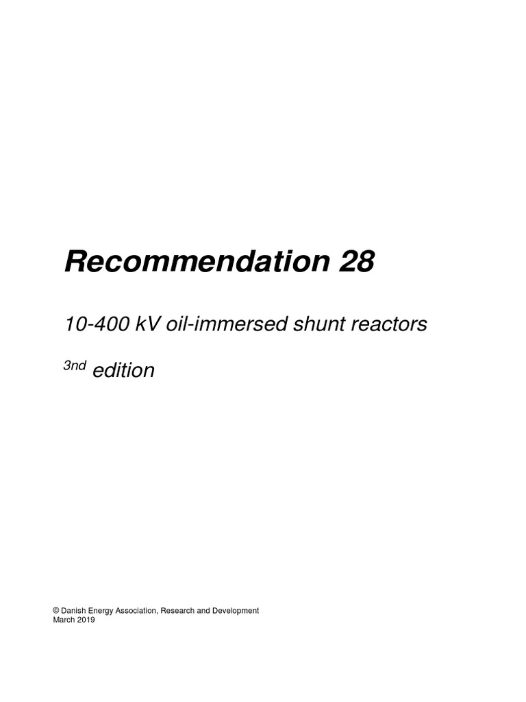 REK28E Oil Immersed Shunt Reactors For 10-400 KV System Voltage 3rd ...