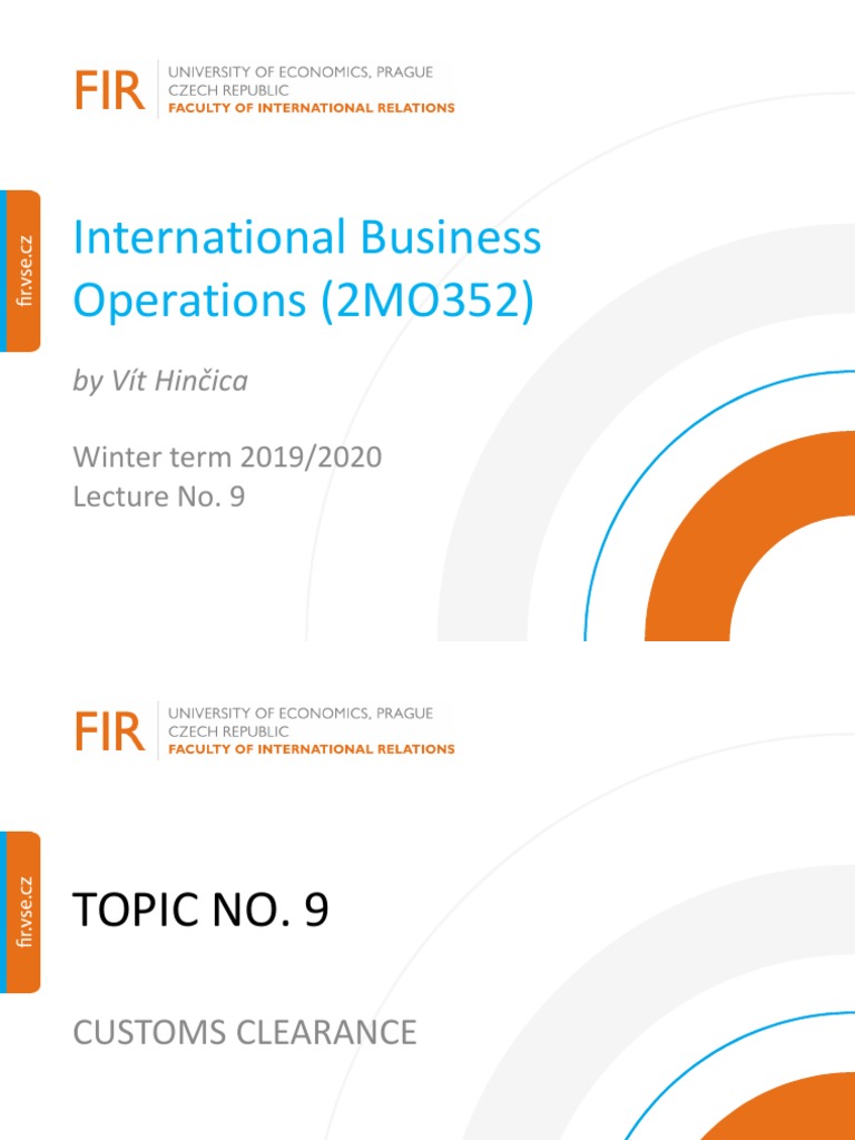 Customs Clearance | PDF | Customs | Guarantee